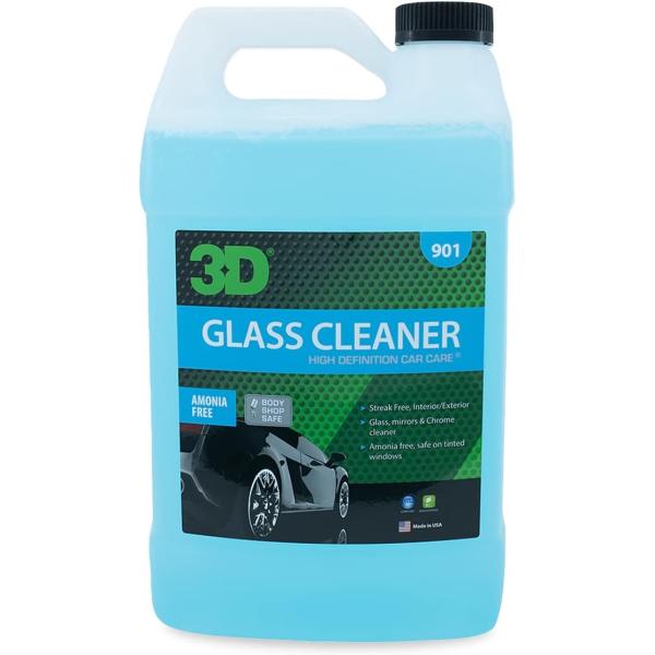 商品名3D Glass Cleaner - Ready to Use, Tint Safe, Streak Free Glass Cleaner - Gallonブランド：3D商品サイズ：128 Fl Oz (Pack of 1)高さ：14...