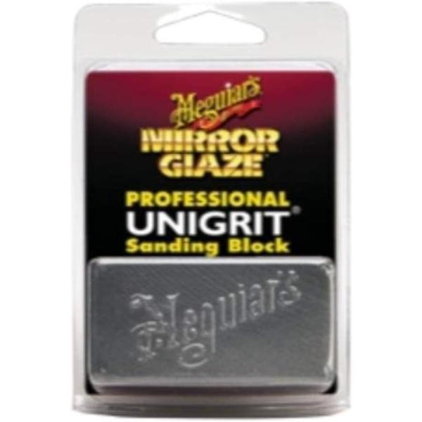 商品名Meguiars K1000 UNIGRIT Sanding Block - 1000-GritMeguiar's K1000 Mirror Glaze 1000 Grit Unigrit Sanding Block - 1 Bloc...