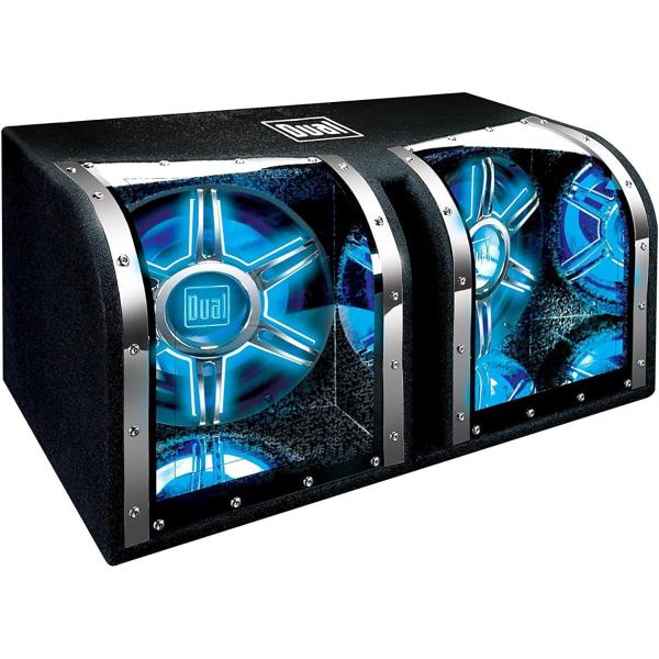 商品名12IN BANDPASS SUB W/BOXDual Electronics BP1204 High Performance 12 inch Car Audio Subwoofers in a Tuned Bandpass Encl...