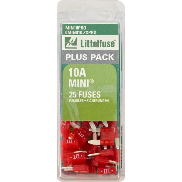 商品名Littelfuse MIN10PRO MINI BP PRO Fast-Acting Automotive Blade Fuse - 25 Pieceブランド：Littelfuse商品サイズ：高さ：2.8 cm横幅：4.8 cm奥行...