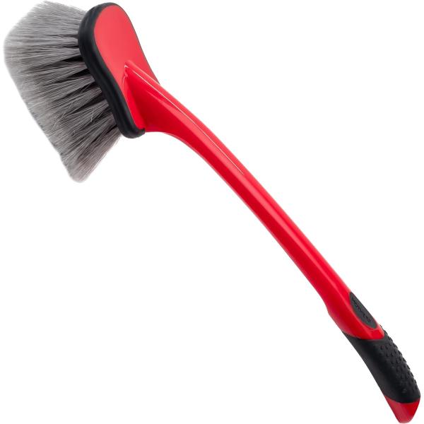 商品名Mothers Wheel&amp;Wheel WellロングハンドルブラシMothers 155800 Long Handled Brushブランド：Mothers商品サイズ：Long高さ：8.4 cm横幅：11.4 cm奥行：48...