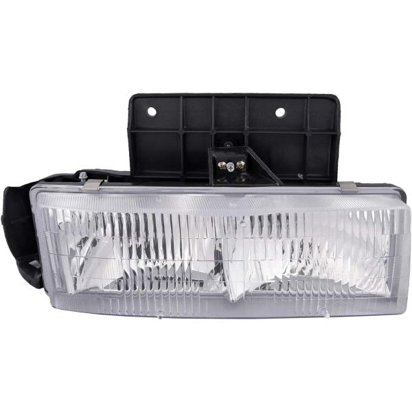 商品名HEADLIGHTSDEPOT Headlight Compatible with Chevrolet GMC Astro Van Safari 1995-2005 Right Passenger Side Headlamp Asse...
