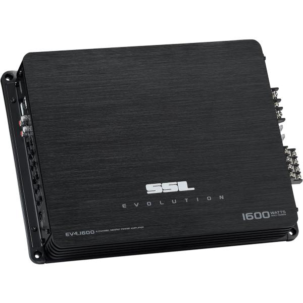 商品名SOUND STORM EV4.1600 EVOLUTION 1600-Watt Full Range, Class A/B 2 to 8 Ohm Stable 4 Channel Amplifier with Remote Subw...