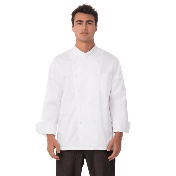 商品名: [Chef Works] シェフワークス セントマーティン 長袖コックコート 【男女兼用】【カラー:ホワイト】 Chef Works Men's St. Maarten Chef Coat, White, Largeブランド: C...