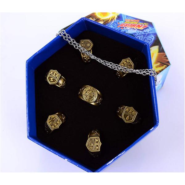 商品名CTMWEB Katekyo Hitman Reborn Accessories - Set of Seven Rings and Necklace by CTMWEBCTMWEB Katekyo Hitman Reborn Acce...