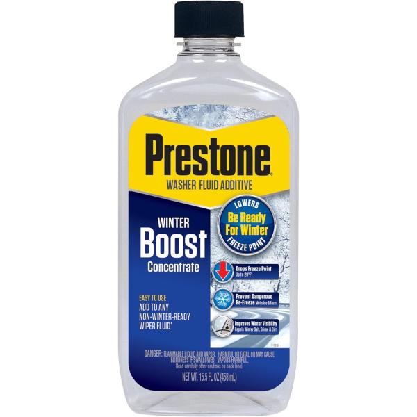 商品名Prestone AS240 Windshield Washer Fluid Booster De-Icer Additive - 15.5 oz.ブランド：Prestone商品サイズ：15.5 Fl Oz (Pack of 1)高さ...