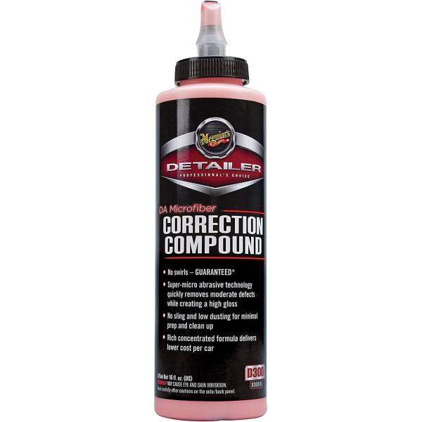 商品名Meguiar's D30016 DA (Dual Action) Microfiber Correction Compound - Auto Compound Removes Surface Defects - 16 Oz Bott...