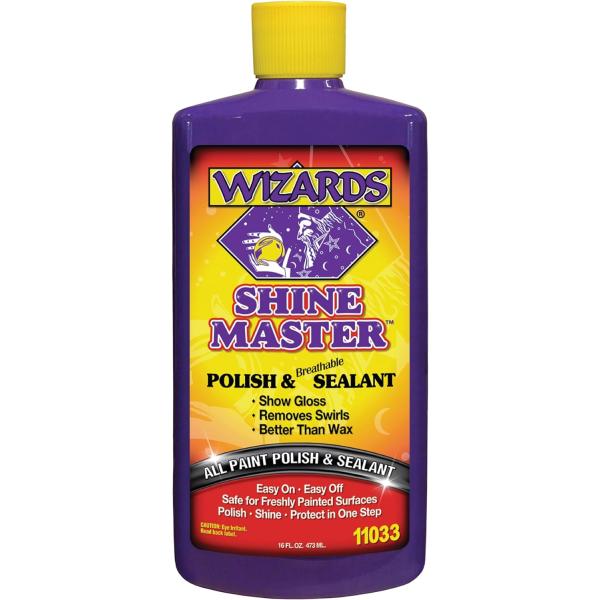 商品名Wizards mist-n-shine Professional Detailer 16 oz. 11033Wizards Shine Master Polish and Sealant - Cleans, Polishes and...