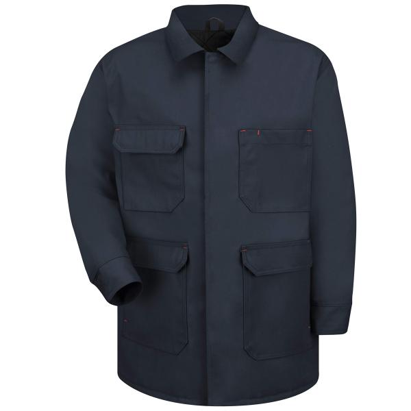 商品名: Red Kap Men 's Blended Duck Chore Coat US サイズ: 4L カラー: ブルー Red Kap Men's Blended Duck Chore Coat, Navy Duck, 3X-Lar...