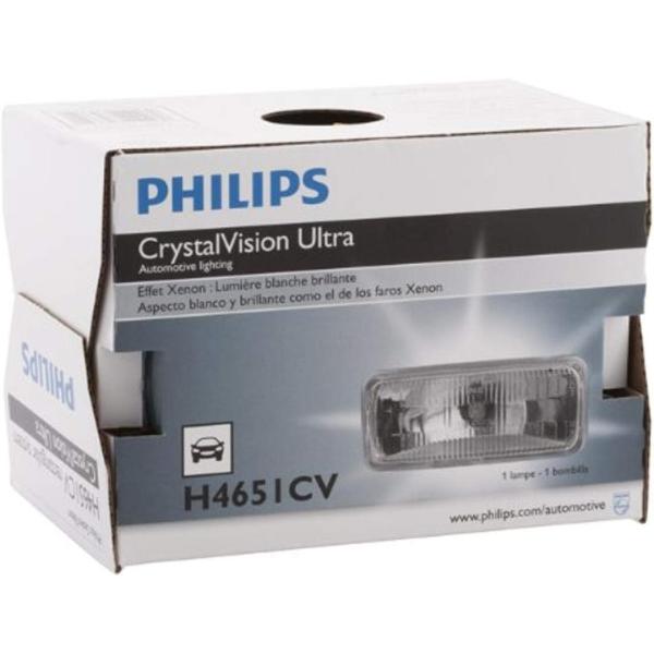 商品名Philips Automotive Lighting H4651 CrystalVision ultra Upgrade Xenon-Look Halogen Headlight, 1 Packブランド：Philips Automo...