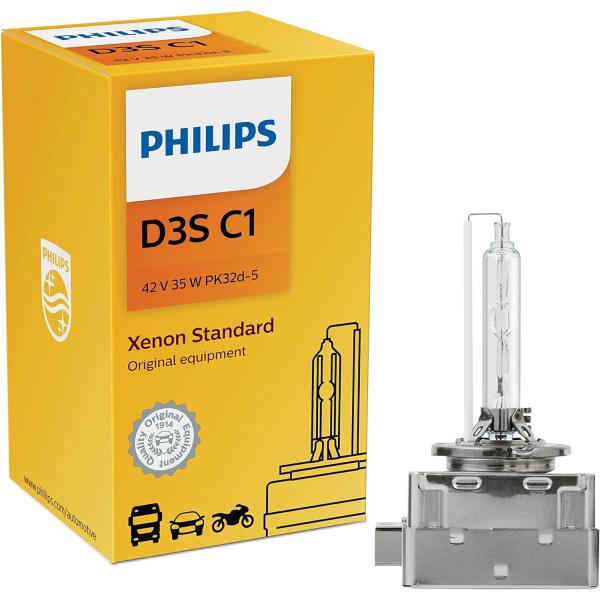 商品名2 x Philips d3s X 1電球42302 C1 42 V 35 W pk32d-5 OEM HIDヘッドライトランプPhilips 42302C1 D3S Standard Xenon HID Headlight Bulb...