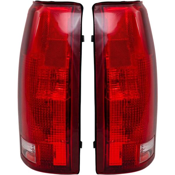 商品名Brock 交換用ドライバーと助手席セット テールライト 88-99 C1500 K1500 C2500 K2500 C3500 K3500 ピックアップトラックに対応Brock Replacement Driver and Pass...