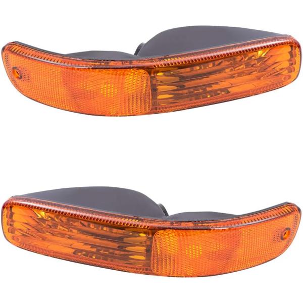 商品名Brock Replacement Set Driver and Passenger Park Signal Side Marker Lights Compatible with 2002-2004 Liberty 55155911A...