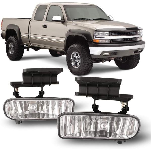 商品名Winjet Compatible with Chevrolet [1999-2002 Silverado] [2000 2001 2002 2003 2004 2005 2006 Suburban/Tahoe] Driving Fo...