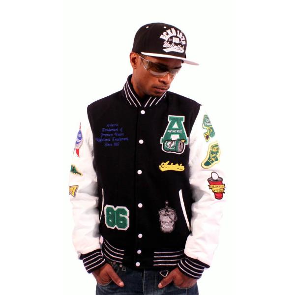 商品名: AviatrixメンズBaseball Bomberジャケット US サイズ: S Aviatrix Men's Baseball Bomber Jacket Navy Smallブランド: Aviatrix商品サイズ: Smal...