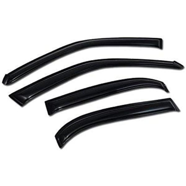 商品名Sun/RAIN Guard Deflector Window Visor 4PC Compatible with 98-02 Toyota Corolla/Chevy PRIZMブランド：R&amp;L Racing商品サイズ：高さ...