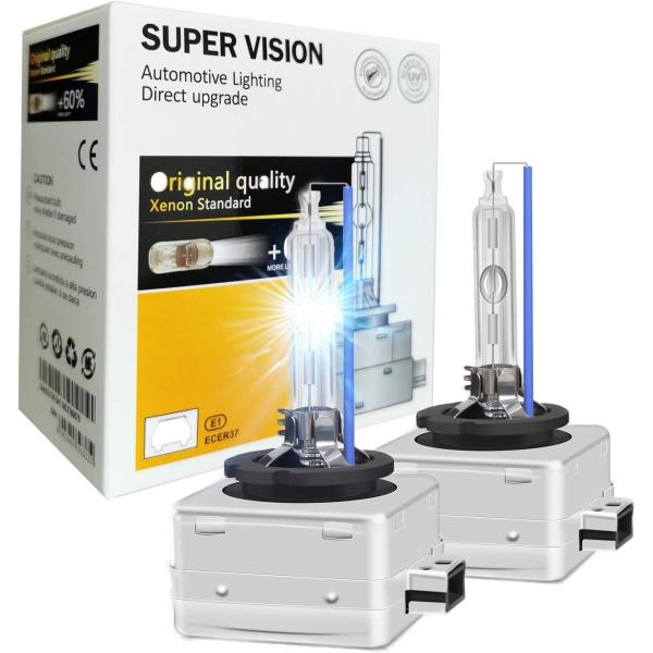 商品名SOCAL-LED 2x D1S HID電球 35W AC工場キセノンHIDヘッドライト直接交換 4K 6K 8K 10K 12K D1S8KSOCAL-LED 2x D1S HID Bulbs 35W AC OEM Xenon He...