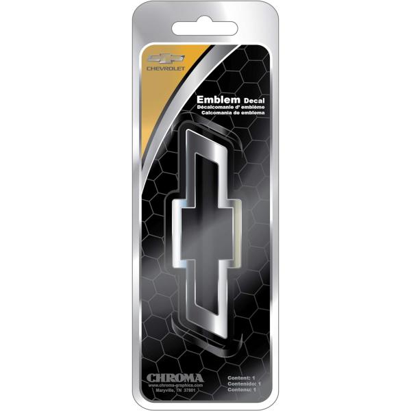 商品名シボレー　ボウタイ　エンブレム　Chroma EmblemzCHROMA 9115 Chevy Injection Molded Emblem, 1 Pack, chromeブランド：Chroma商品サイズ：高さ：1.5 cm横幅：6...
