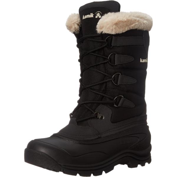 商品名[カミック] ウィンターブーツ シェルバック 1600399 190 (ブラック/8.0)Kamik Women's Shellback-w Snow Boot, Black, 8ブランド：Kamik商品サイズ：8高さ：14.5 cm...
