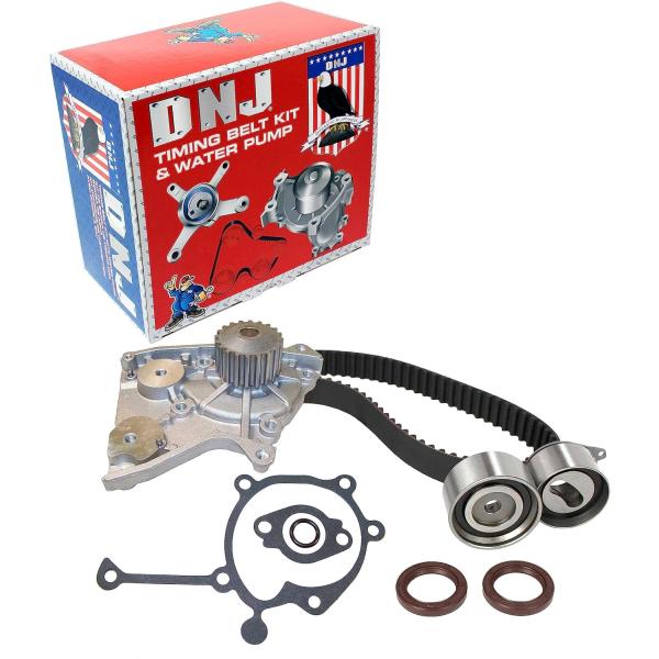 商品名DNJ TBK408WP ウォーターポンプ付きタイミングベルトキット / 1987-1993 / フォード マツダ / 626 B2200 MX-6 プローブ / 2.2L / SOHC / L4 / 12V 8V / 133cid ...