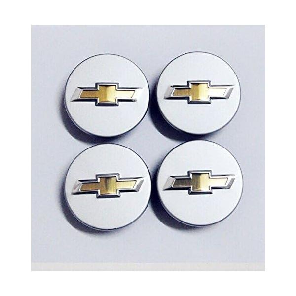 商品名Tripoint 4ピース シボレーボウタイエンブレムホイールハブキャップ センターカバー 20ピン カマロ・マリブクルーズ エクイノックス インパラボルト HHR コバルト 59mmTripoint 4 PCS Chevy Bow ...