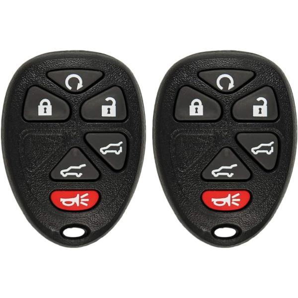 商品名Keyless2Go Replacement for Keyless Entry Car Key Vehicles That Use 6 Button 15913427 OUC60270 Remote, Self-Programmin...