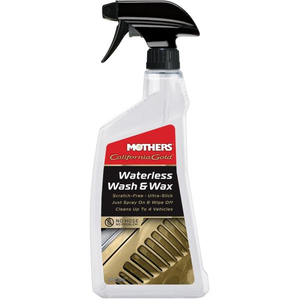 商品名Mothers ウォータレスウォッシュ＆ワックス 24 オンス Waterless Wash &amp; Wax, Single Unit 05644Mothers 05644 California Gold Waterless Wa...