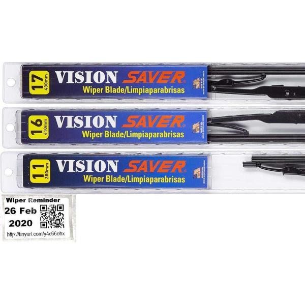 商品名Windshield Wiper Blade Set/Kit/Bundle for 2006-2009 Hummer H3 - Driver, Passenger &amp; Rear Blades &amp; Reminder St...