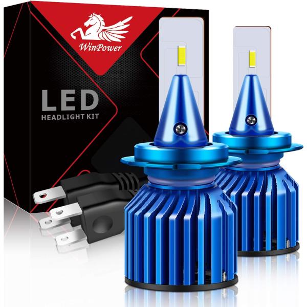 商品名WinPower H7 LED Headlight Bulb 50W 6000K Cool White CSP Chips Conversion Kitブランド：WinPower商品サイズ：H7高さ：6.9 cm横幅：9.3 cm奥行...
