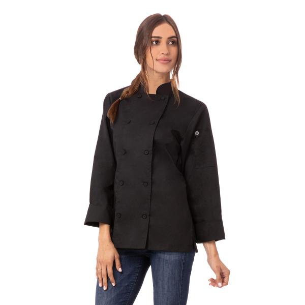 商品名: [Chef Works] シェフワークス ソフィアコックコート【レディース 】【カラー:ブラック】 Chef Works Women's Sofia Chef Coat, Black, Largeブランド: Chef Works商...