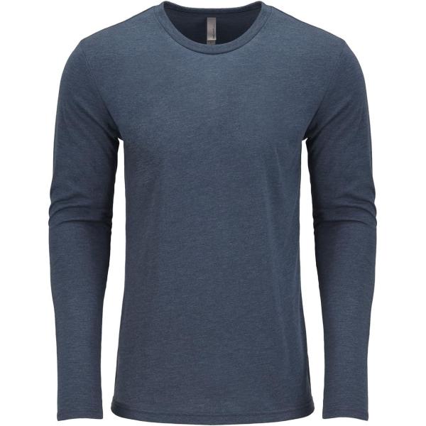 商品名Next Level メンズ トライブレンド 長袖 クルーTシャツ（6071） XL ブルーNext Level Men's Performance Blended Long Sleeve Jersey, X-Large, Indig...