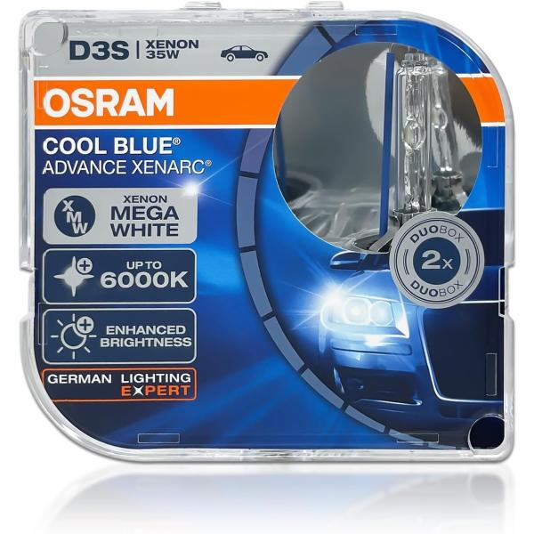 商品名ALI OSRAM D3S 6000K クールブルー アドバンス ゼナーク 35W 66340CBA ドイツ HID キセノン電球 2個パックOSRAM D3S 6000K Cool Blue Advance Xenarc 35W 6...