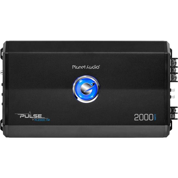商品名2000W PULSE MONOBLOCK AMPPlanet Audio PL2000.1M Monoblock Car Amplifier - 2000 Watts, 2/4 Ohm Stable, Class A/B, Mosf...