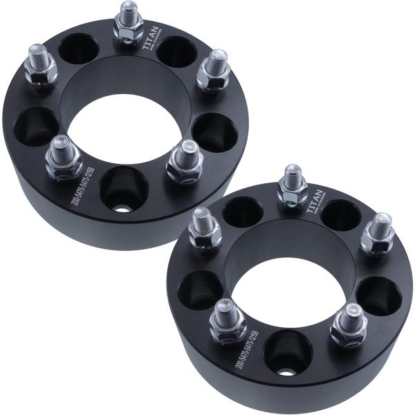 商品名50mm (2インチ) 5x4.75ホイールスペーサー2個 シボレーコルベット カマロ ポンティアック ファイヤーバード S10 ブレイザー S15 ジミー用2pc 50mm (2"") 5x4.75 Wheel Spacers fi...