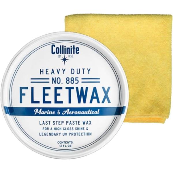 商品名Collinite 885 高耐久フリースワックスペーストとタオルコンボCollinite 885 Heavy Duty Fleetwax Paste and Towel Comboブランド：COLLINITE商品サイズ：高さ：7.6...