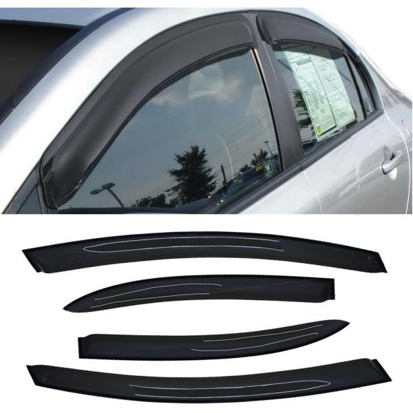 商品名Gldifa Wind Deflector Compatible with Honda Civic Sedan 2006-2011 Sun Rain Guards Window Visors 4pcs 94944ブランド：GLDIFA...