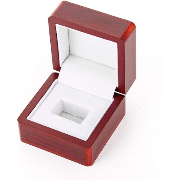 商品名(Fit Mens Big Heavy Ring) - Display Wooden Single Ring Box (Fit Mens Big Heavy Ring)JunningGor Display Wooden Single ...