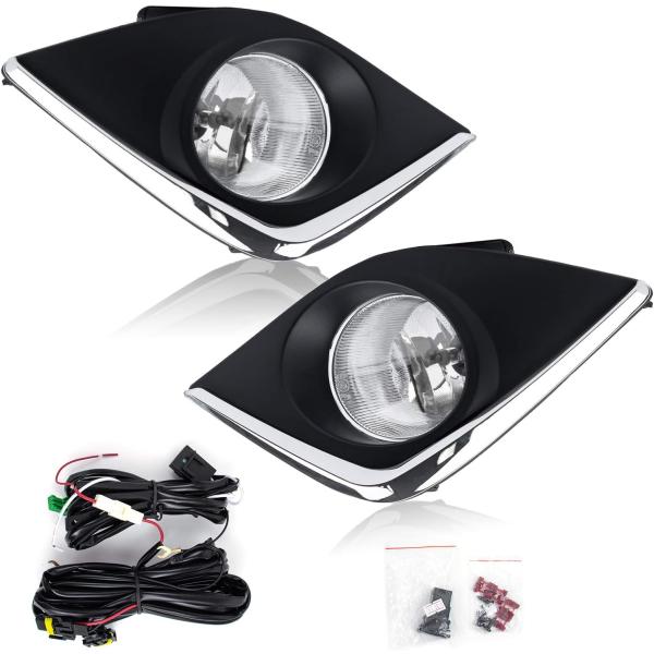 商品名RP Remarkable Power, FL7022 Fit For 2014 2015 2016 Corolla/Altis CE ECO L LE S Fog Lights Kit Switch Wiring Harness B...