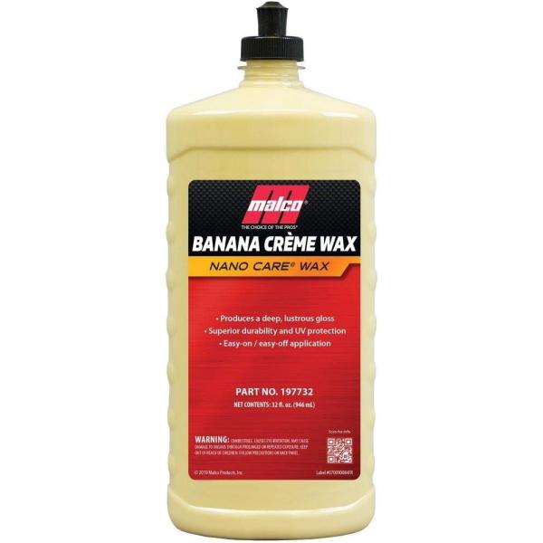 商品名Nano CareバナナCr me Wax 32ozMalco Nano Care Banana Creme Wax - Deep Gloss Shine and Long-Lasting UV Protection/For Auto...