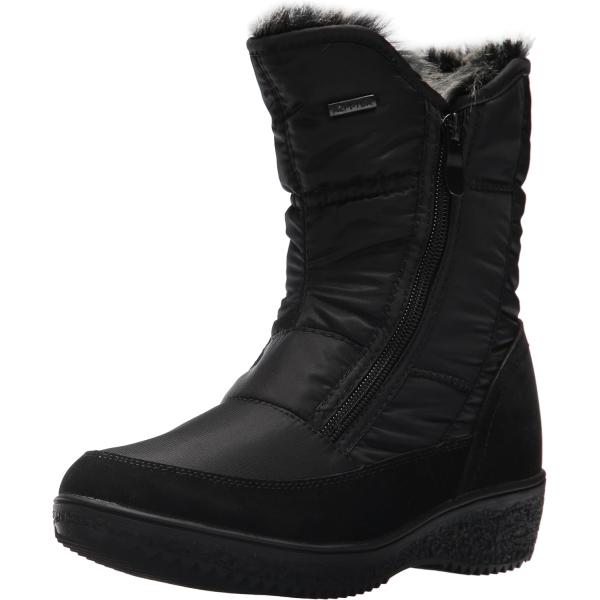 商品名[Spring Step] レディース カラー: ブラックSpring Step Women's Ernestina Snow Boot, Black, 38 EU/7.5-8 M USブランド：Spring Step商品サイズ：7....