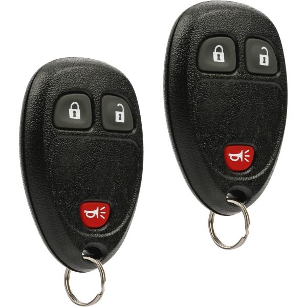 商品名OUC60270、OUC60221ペアに適合。 g-420Key Fob Keyless Entry Remote fits Chevy Silverado Traverse Avalanche Equinox Express/GMC...