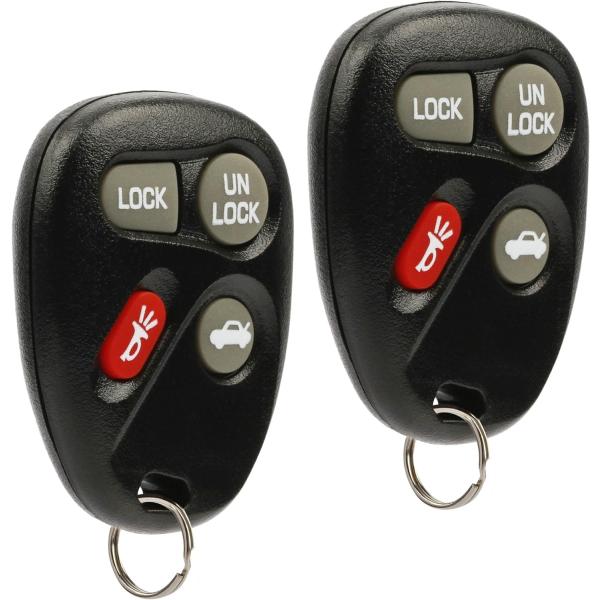 商品名カーキーフォブ キーレスエントリーリモコン 2001-2005 Chevy Impala Monte Carlo / 2004 Pontiac Grand Prix (KOBLEAR1XT, 10443537) 2個セットCar Ke...