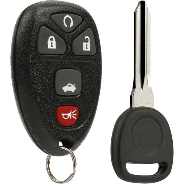 商品名OUC60270、OUC60221 + Key Single g-860 46-keyKey Fob Keyless Entry Remote with Ignition Key fits Cadillac DTS/Chevy Imp...