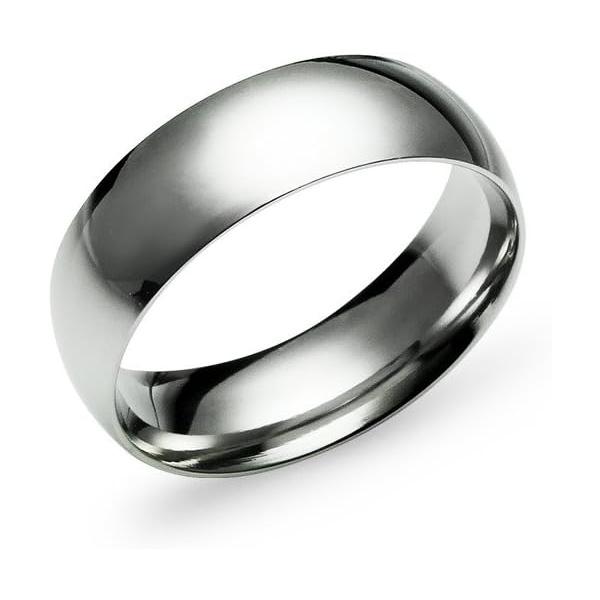 商品名Silverline Jewelry 6mm シルバー/イエローゴールド/ローズゴールド/ブラック/ブルー ステンレススチールリング 男女兼用 結婚指輪 鏡面仕上げ 快適フィット サイズ5~14, 金属SILVERLINE JEWEL...