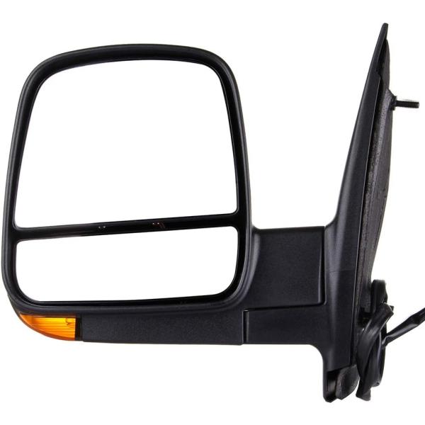 商品名ECCPP サイドミラー 交換用 シボレーエクスプレス/GMCサバナドライバーサイド牽引ミラー テクスチャード加工 加熱パワー左ミラー ウィンカー 2008 2009 2010 2011 2012 2013 2014 2015 201...