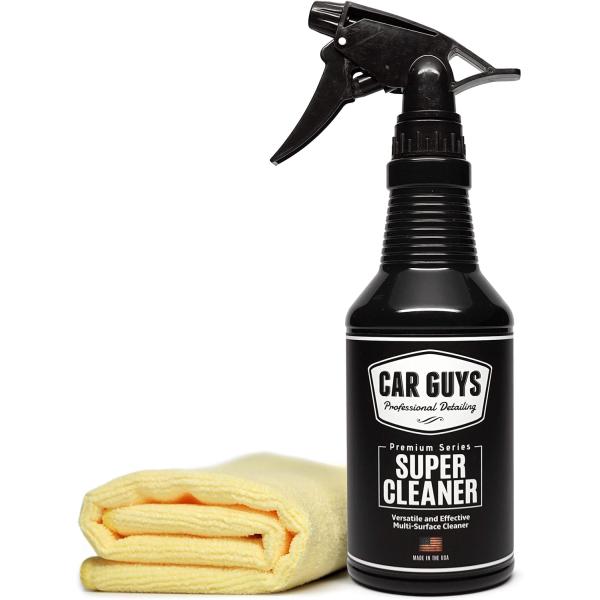 商品名CarGuys (カーガイズ) スーパークリーナーCAR GUYS Super Cleaner | Effective Car Interior Cleaner | Leather Car Seat Cleaner | Stain R...