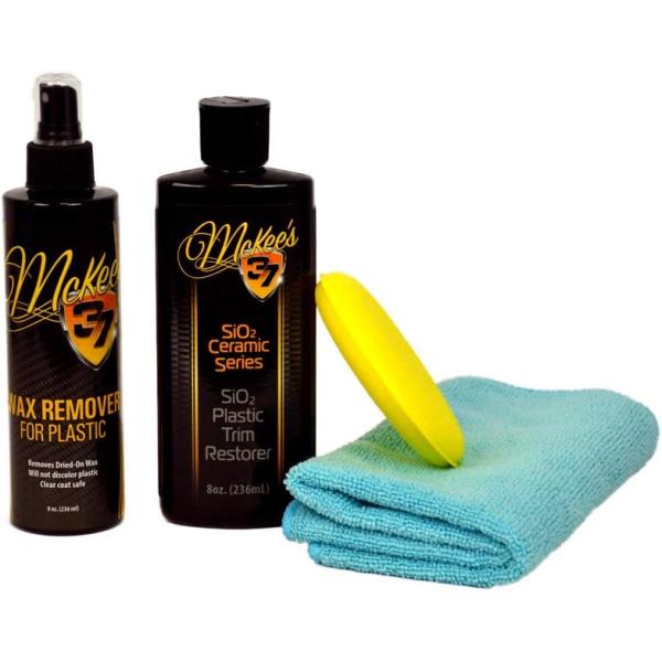商品名McKee's 37 MK37-PRC ワックスリムーバー&amp;プラスチックトリム修復コンボ(3ピース)McKee's 37 MK37-PRC Wax Remover and Plastic Trim Restorer Combo...