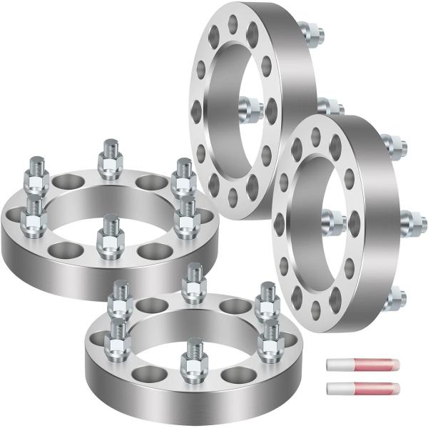 商品名ECCPP 4X 1.25インチ 6x139.7 ホイールスペーサー 6x5.5~6x5.5 6ラグ108mm CB コロラド用 12x1.5スタッド付きECCPP 4X 1.25 inch 6x139.7 Wheel Spacers...
