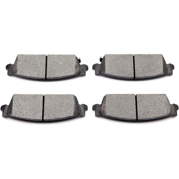 商品名ECCPP ブレーキパッド 4ピース リアセラミックディスクブレーキパッドキット キャデラック エスカレード ESV EXT シボレー・アバランチ シルバラード サバーバン 500 クラシック タホ GMC シエラ 1500 ユーコン...