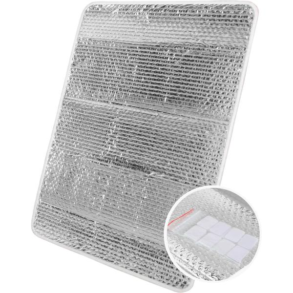 商品名PetriStor 16 X 25 サンシールド RV反射ドアウィンドウカバー 有害な紫外線からRVを保護し、RVの温度を調節 ホワイトPetriStor 16 X 25 Sun Shield RV Reflective Door W...